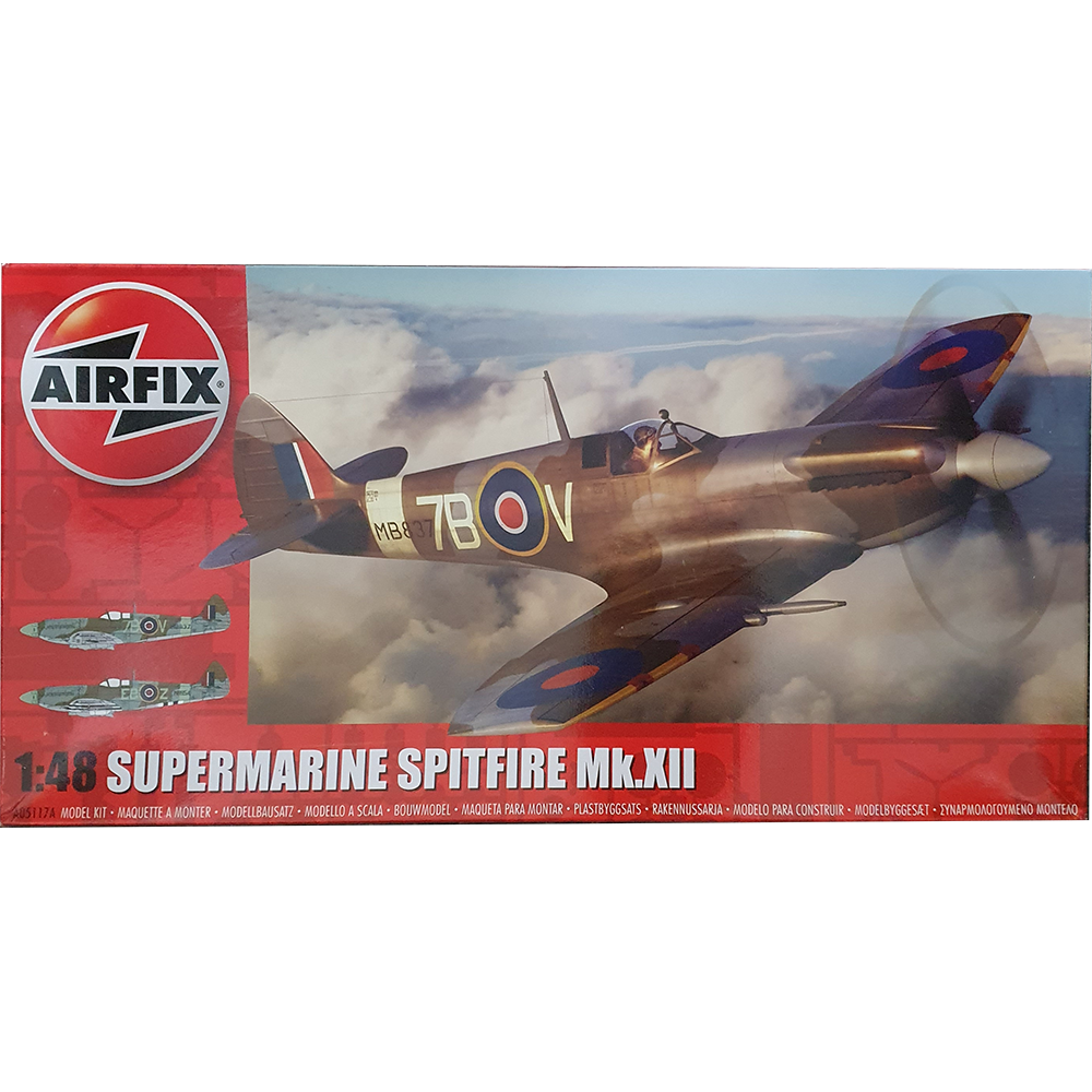 Supermarine Spitfire Mk XII 1:48 - Airfix – New England Models and Hobbies