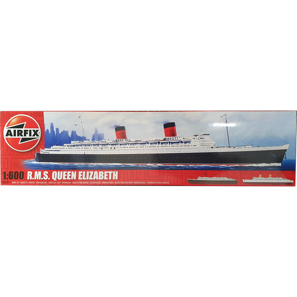 RMS Queen Elizabeth 1:600 - Airfix – New England Models and Hobbies
