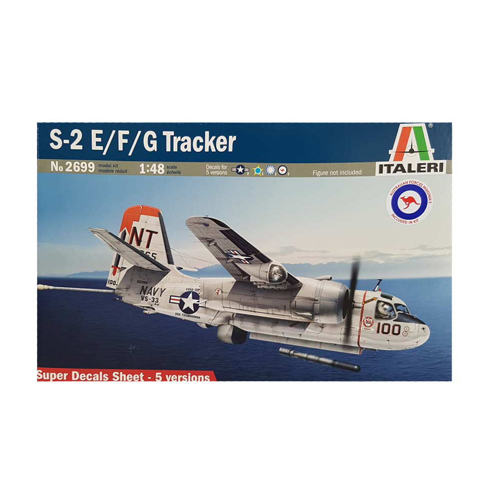 Grumman Tracker 1:48 scale - Italeri – New England Models and Hobbies
