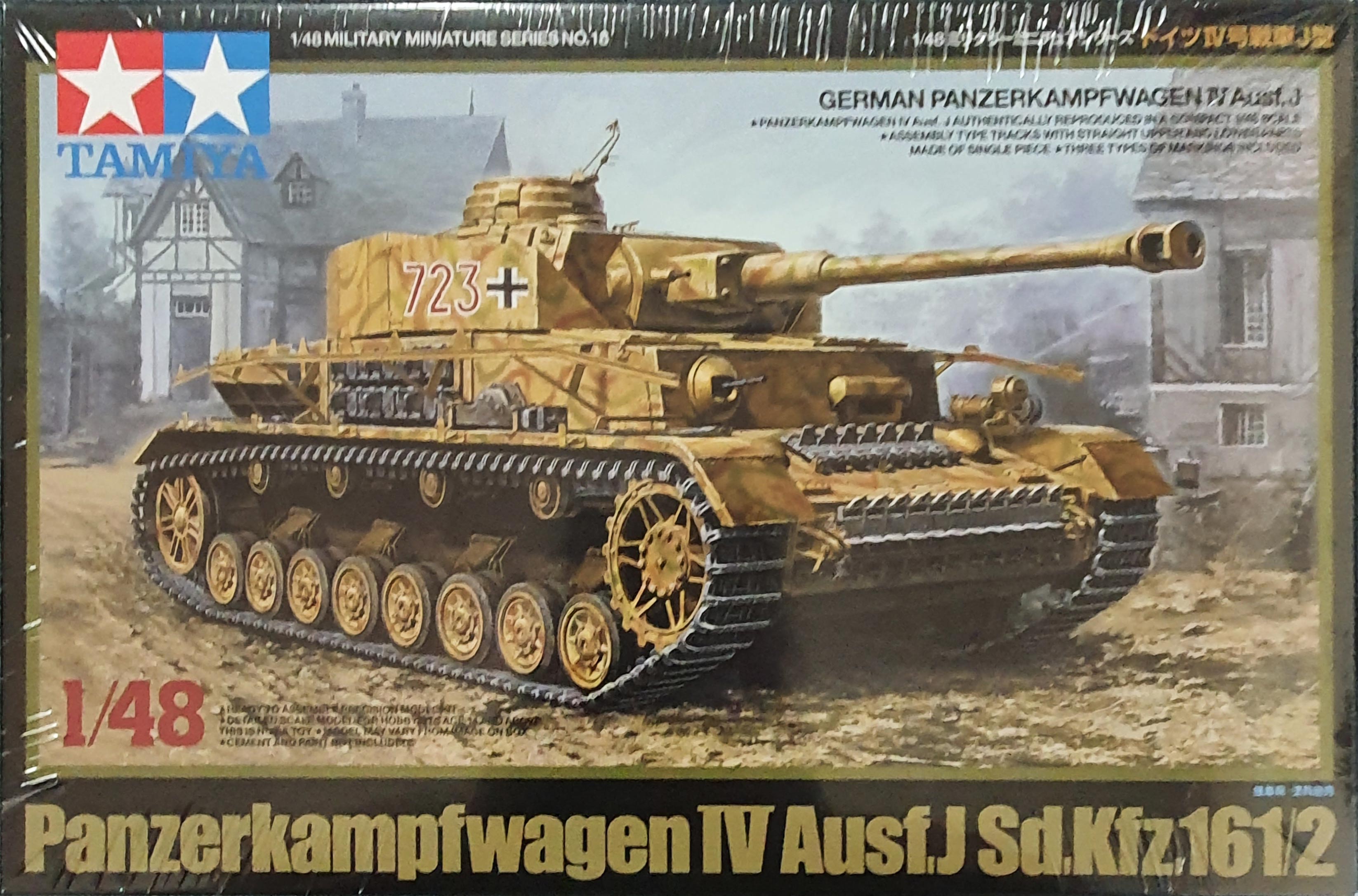 Panzer Kampf Wagen IV Ausf.J 1:48 - Tamiya – New England Models and Hobbies