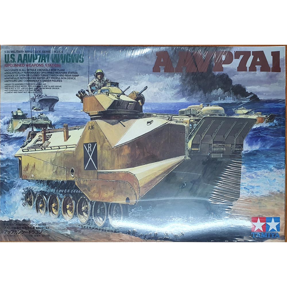 US Marine AAVP7A1 1:35 - Tamiya – New England Models and Hobbies