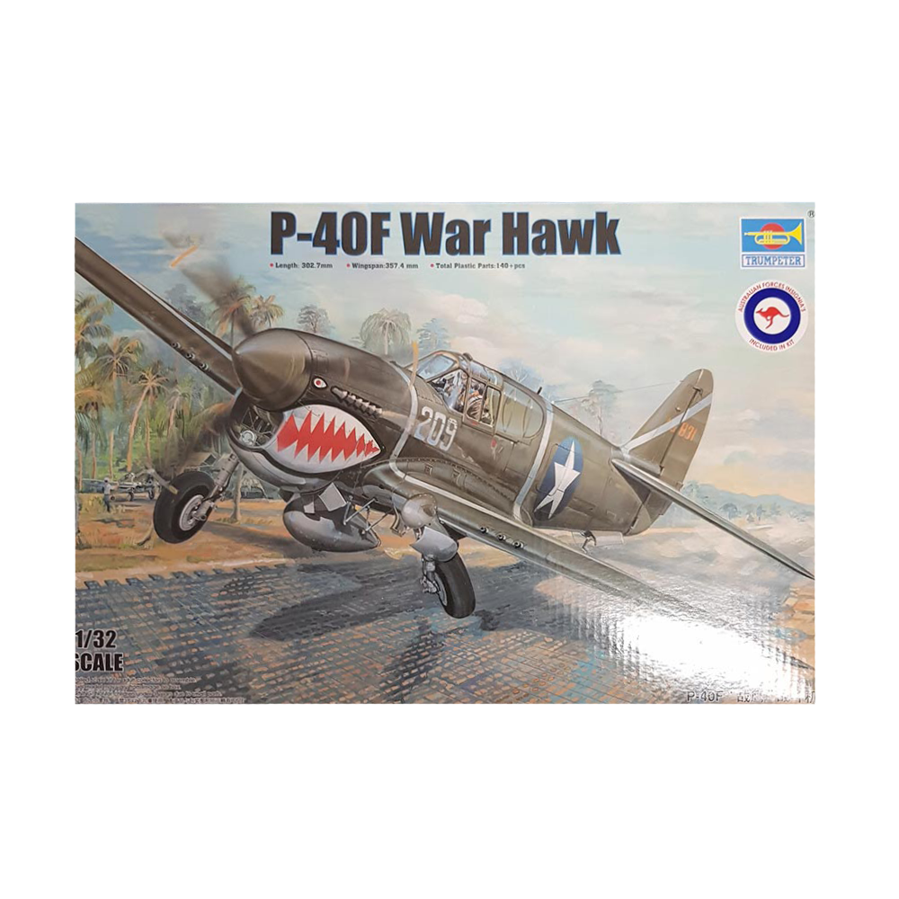 P-40F Warhawk 1:32 - Trumpeter – New England Models and Hobbies
