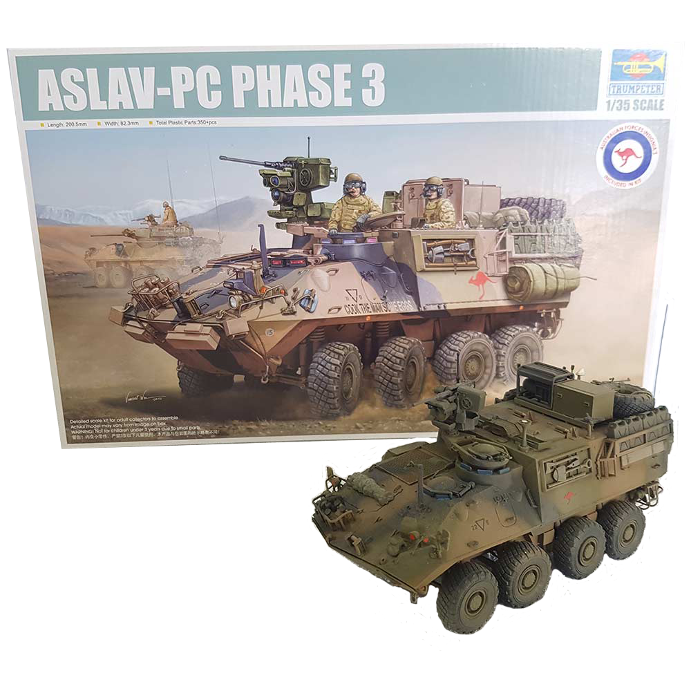 ASLAV PC Phase 3 1:35 scale - Trumpeter – New England Models and Hobbies